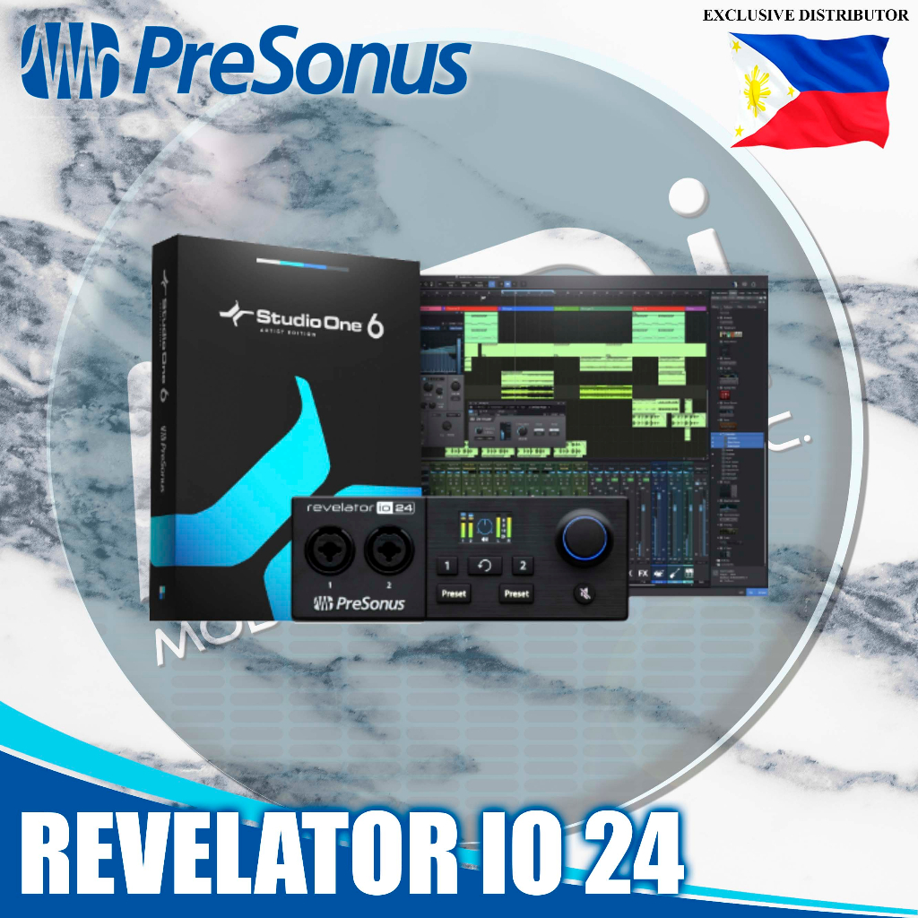 PreSonus Revelator io24 USB-C Compatible Audio Interface with ...