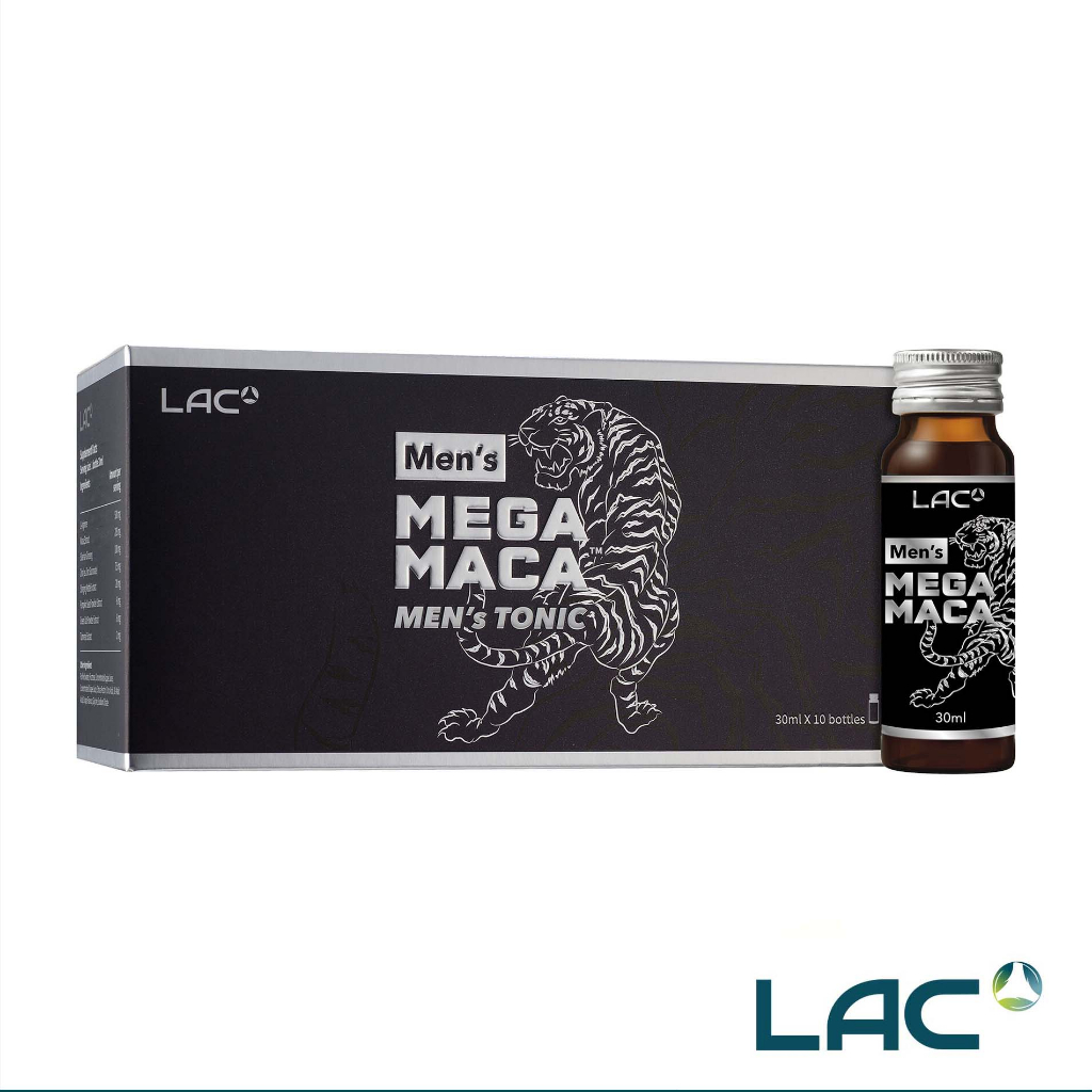 LAC Men's Mega Maca 30ml x 10 bottles (Consume within May 2026) | Shopee Philippines