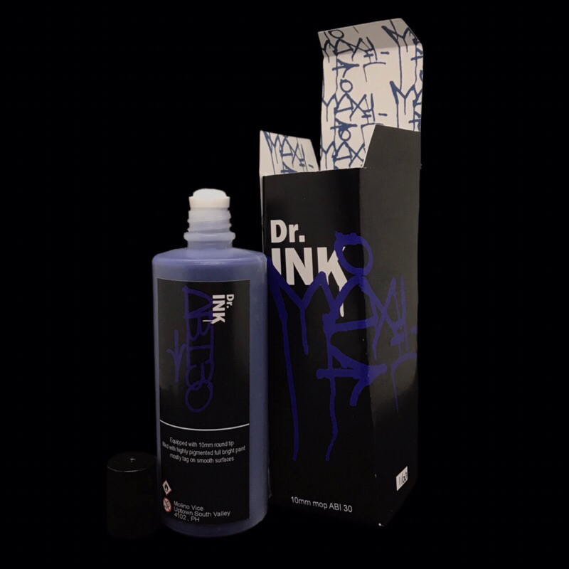 Dr. INK x MAX1 (ABI30) Indigo 10mm Graffiti Marker | Shopee Philippines