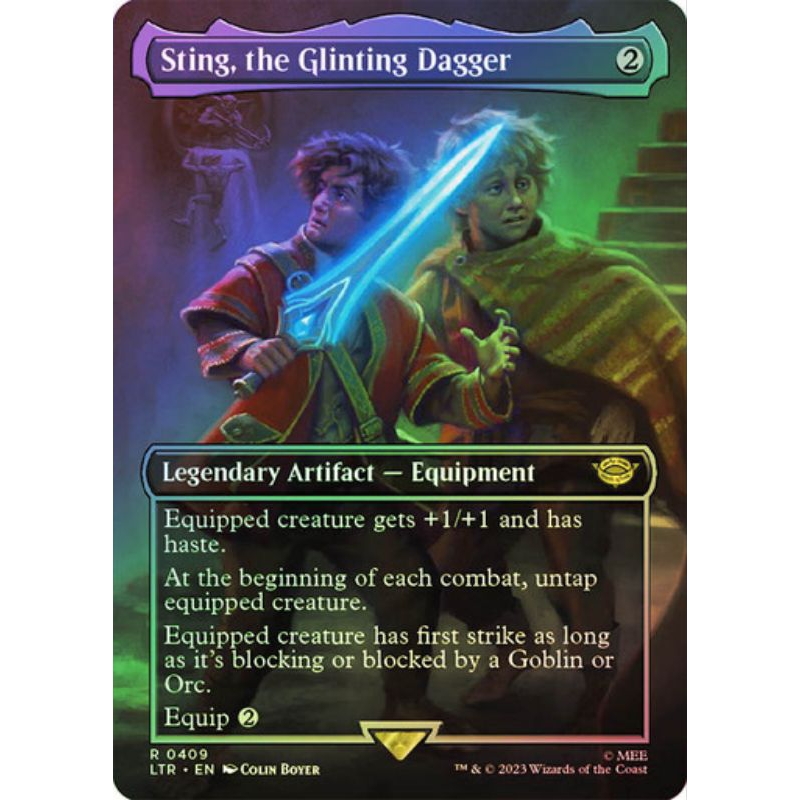 Sting, the Glinting Dagger - LTR - Rare - MTG Cards (WotC) | Shopee ...