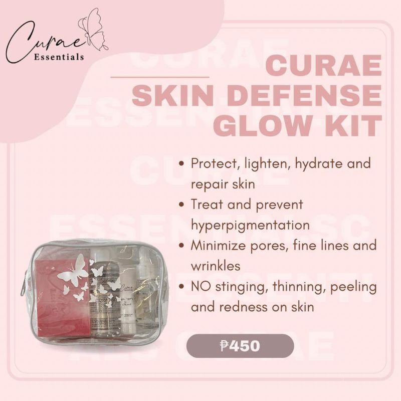 Curae Essentials Skin Defense Glow Kit (Set) | Shopee Philippines