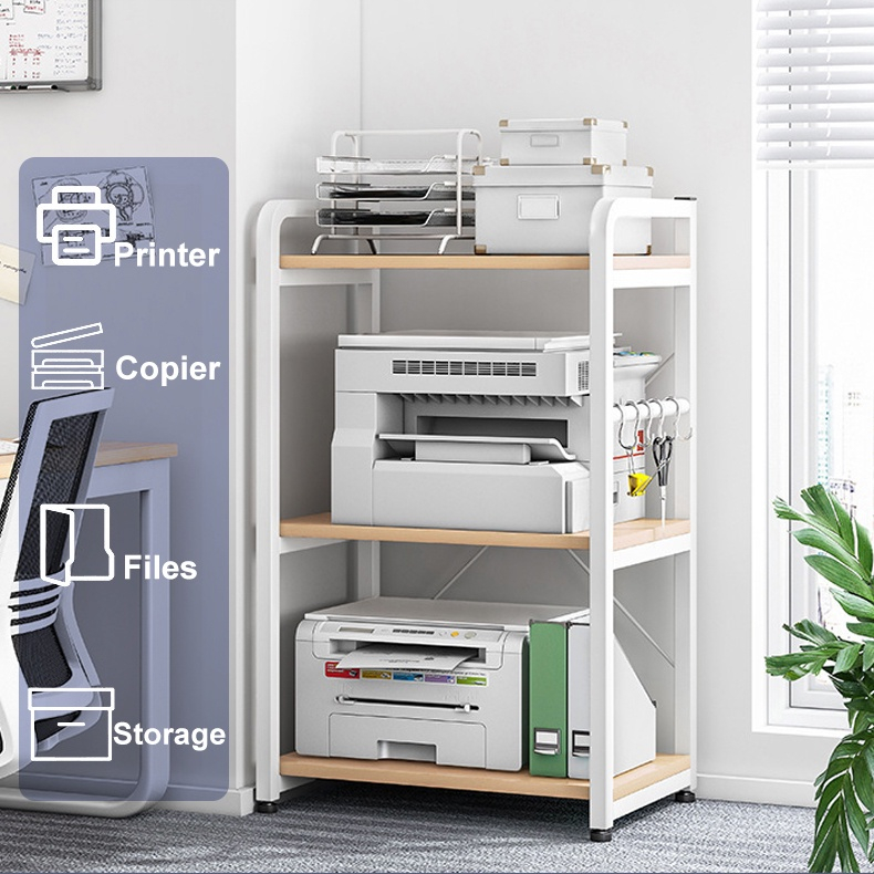 Home printer bracket Small office/home office sundries rack multi ...