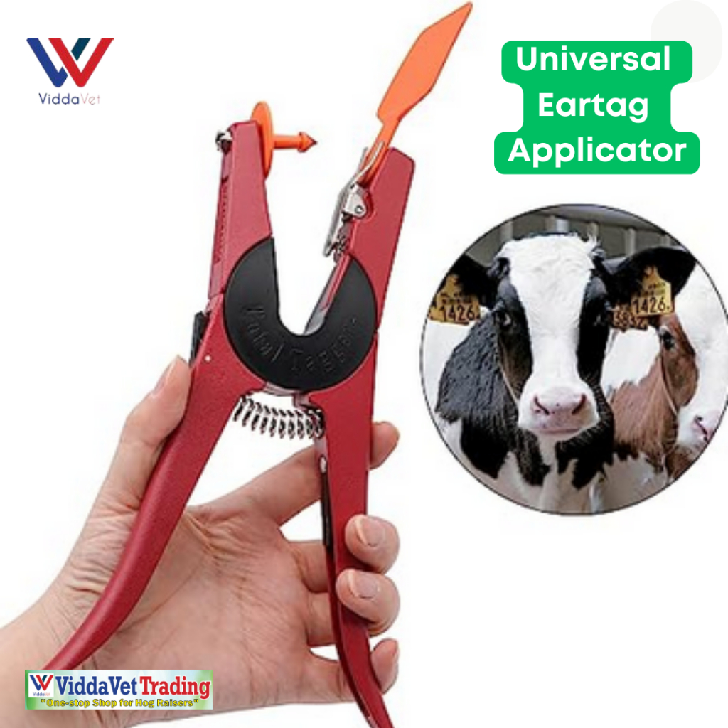 Viddavet ear tag for goat with applicator ear tag applicator for goat ...