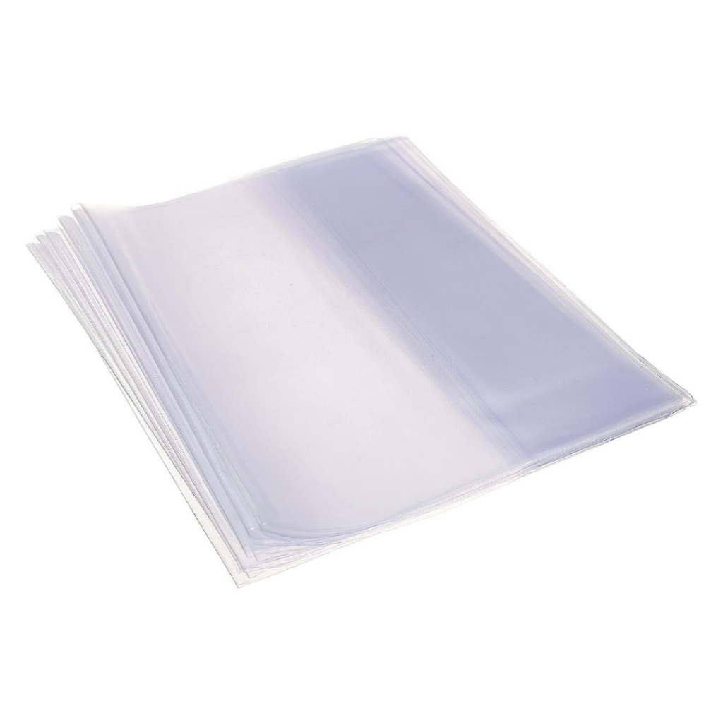 6 x 8 inch Clear Plastic Jacket/Notebook jacket Notebook plastic cover ...