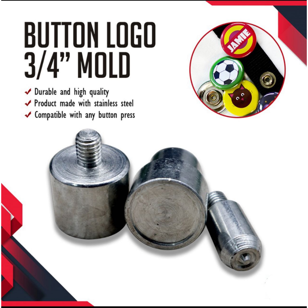 Mold For ID Clam/ Remache/ 1/2 logo Set/ 3/4 logo Set/ Pangbutas (Mold ...