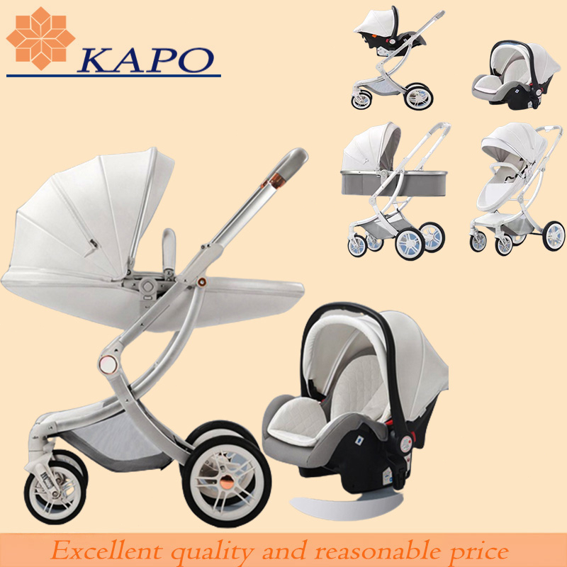 KAPO Eggshell stroller Two-way spine guard pram Multifunctional baby ...