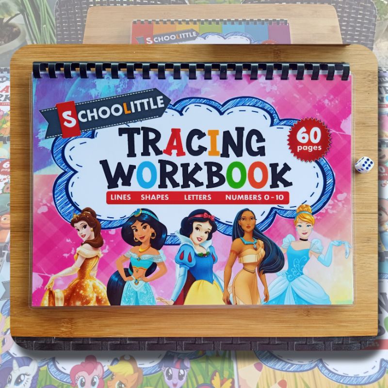 Tracing Workbook for Kids | Tracing Lines, Shapes, Letters, Nos.0-10 ...