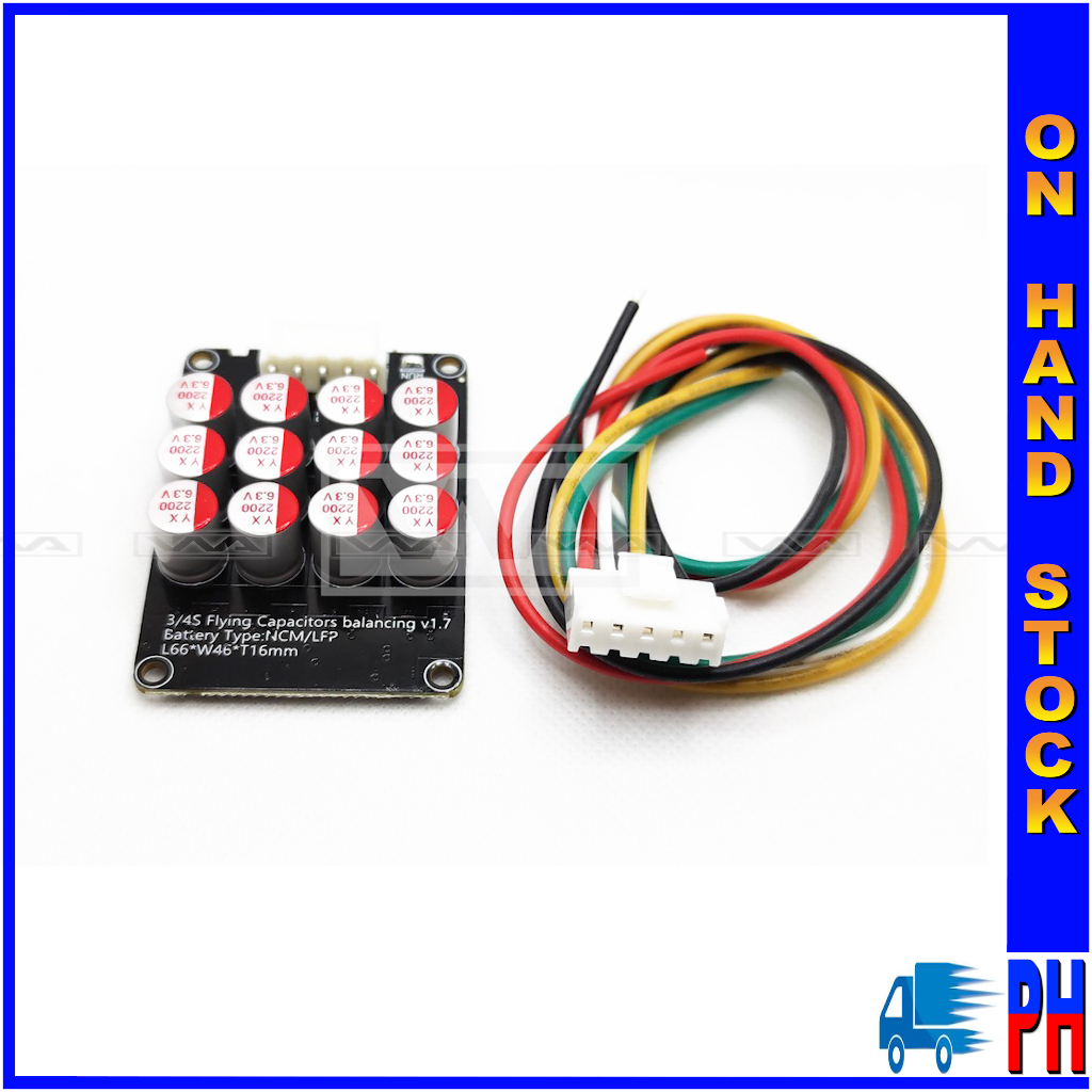 3s 4s capacitor active balancer for lifepo4/li ion | Shopee Philippines