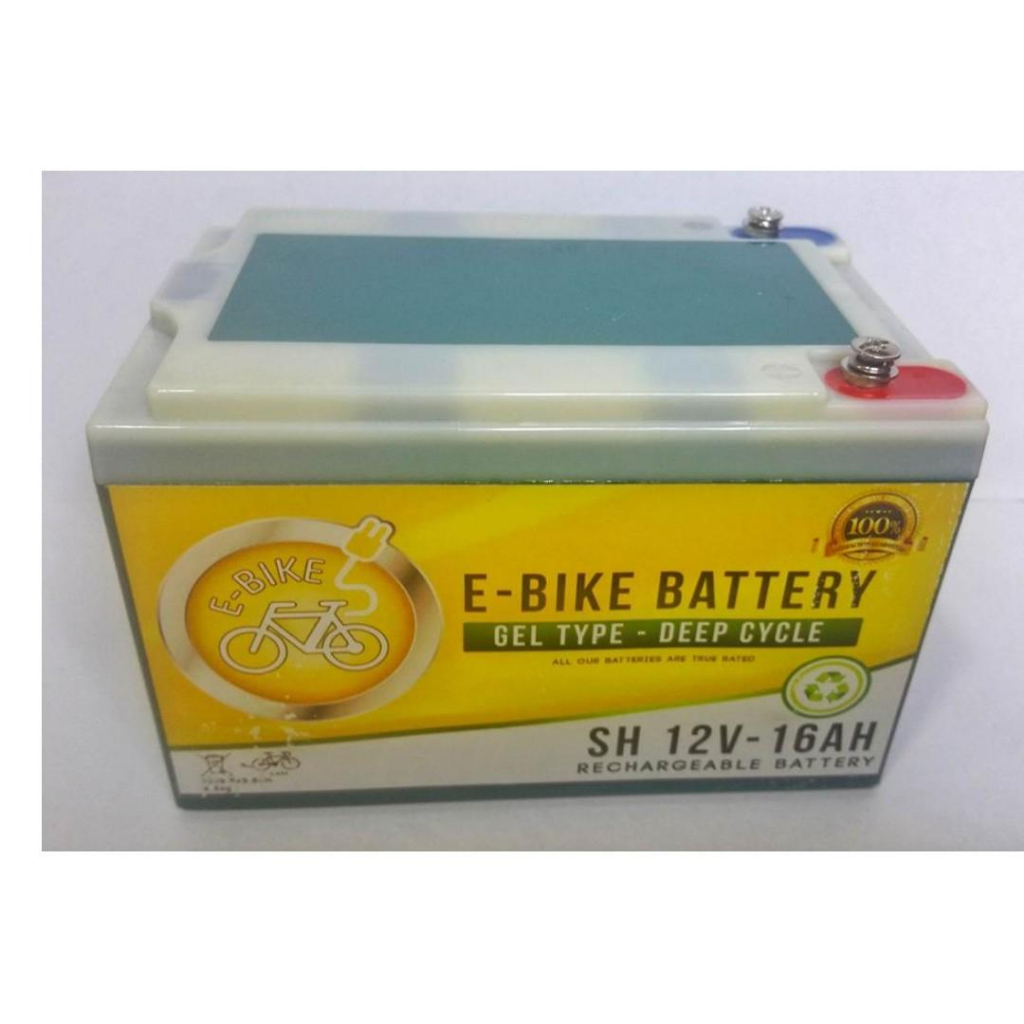 SIS1654 Ebike Battery 12V16Ah - Compatible w/ 12V12Ah | Shopee Philippines