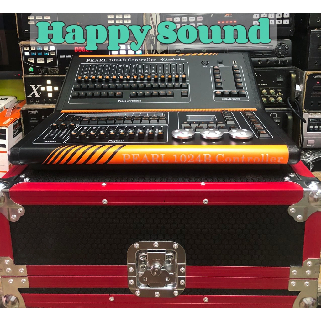 King kong 1024B DMX Controller With Flight case DMX 512 A/B Output DMX ...