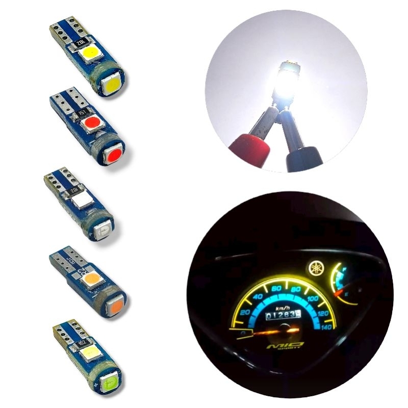 LED Peanut Bulb Speedometer Dashboard - 12V Light, 1 Pc, for Mio Sporty ...