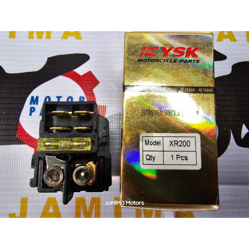 JMM STARTER RELAY XR200 YSK BRAND (600) | Shopee Philippines