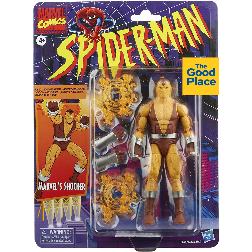 HASBRO Marvel Legends Retro Card Shocker Figure With Accessories ...