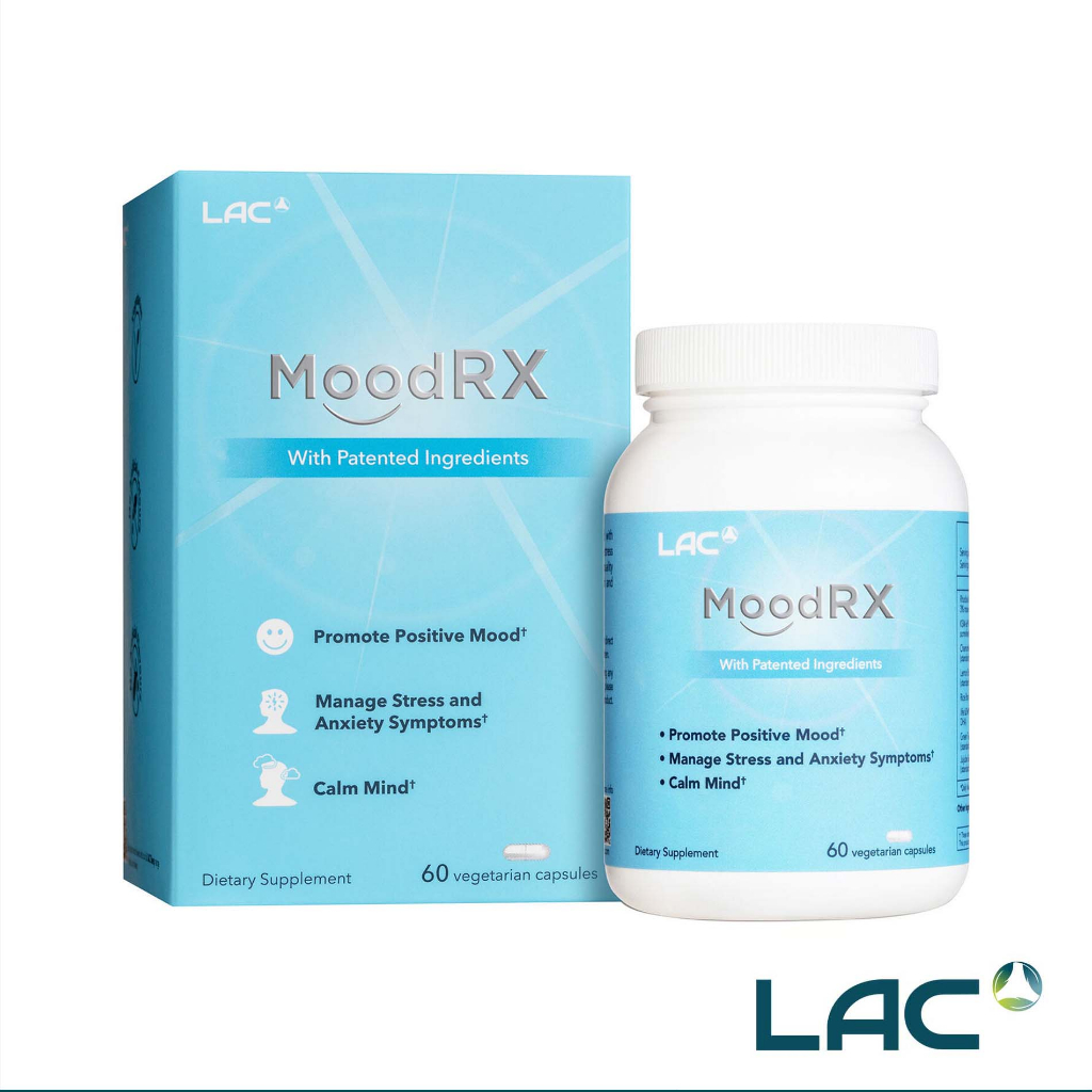 LAC MoodRX 60 Veg. Capsules (Consume within January 2028) | Shopee ...