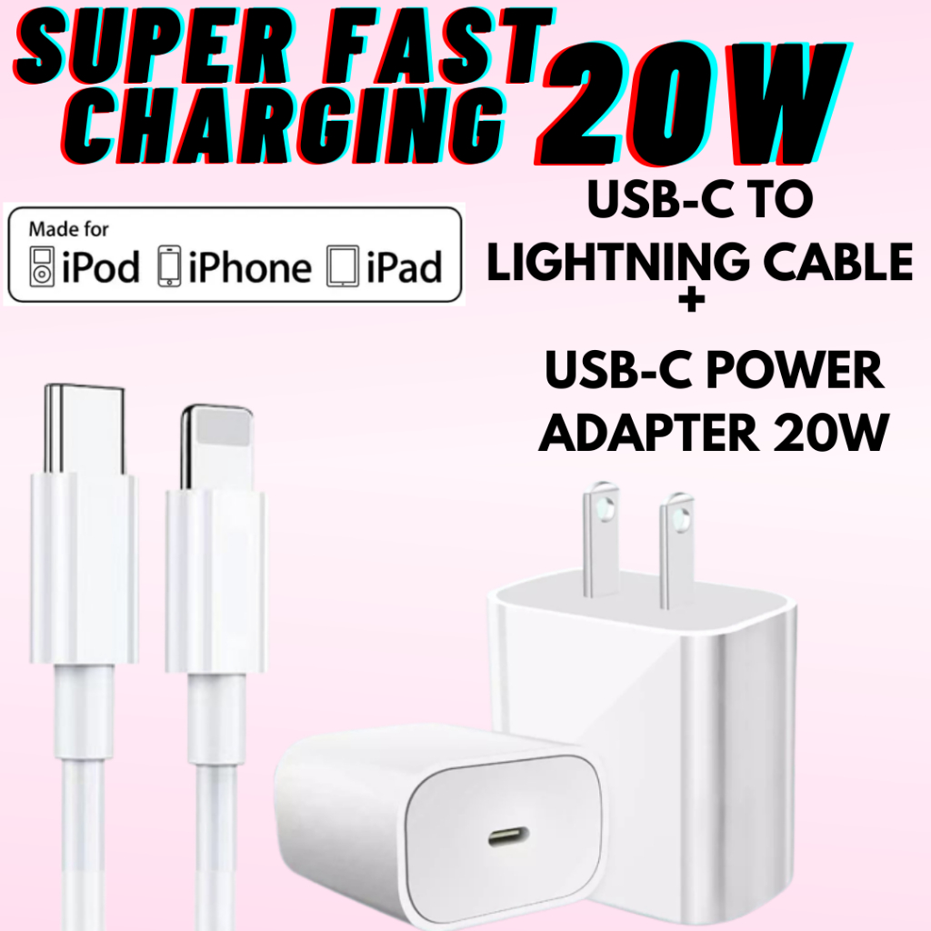 Super Fast Charging 20w Adapter USB Type C Charger Super Fast Charging ...
