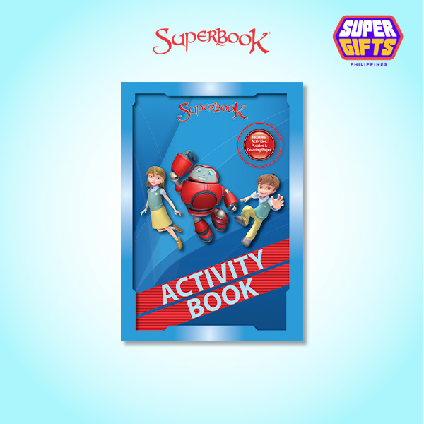 Superbook® Activity Book (maze, connect the dots, word search and a lot ...