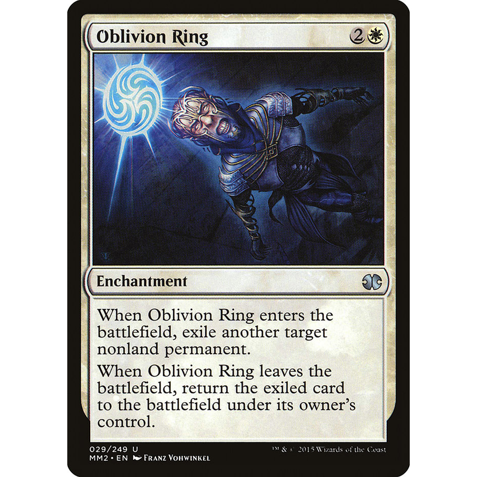 Oblivion Ring (Foil) - Modern Masters 2015 (MM2) card | Shopee Philippines