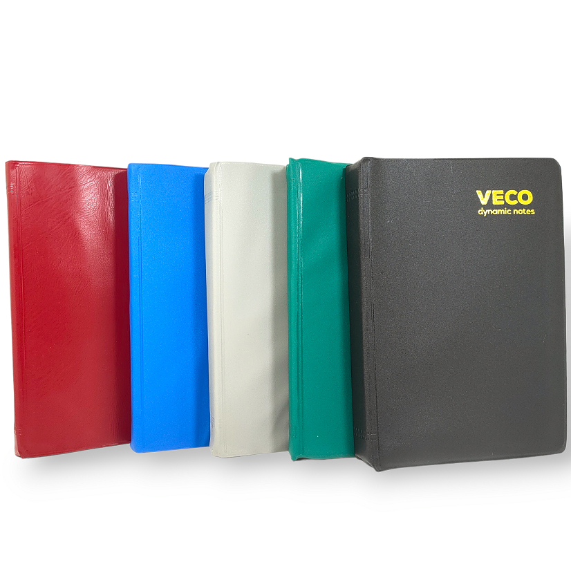 Plain Veco Dynamic Notes Notebook Binder with 10 Division/Fillers ...