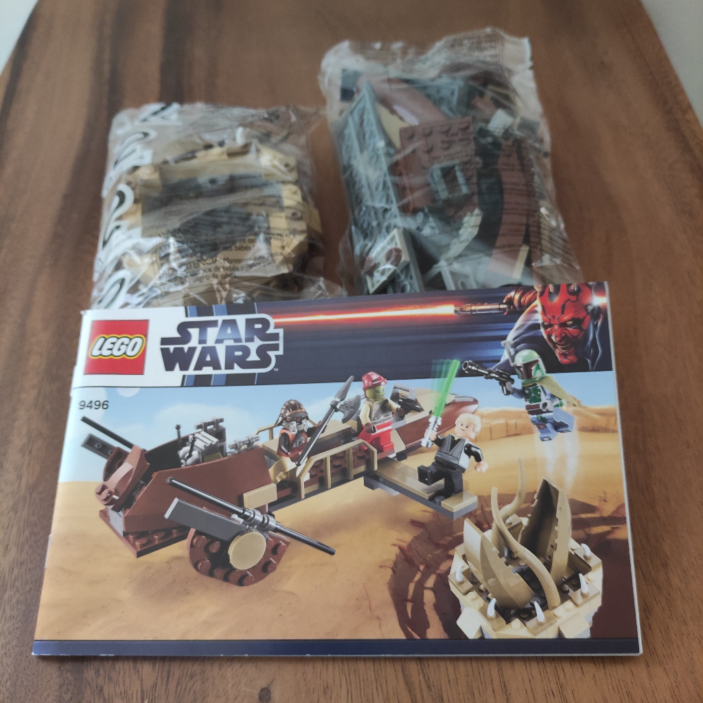 Lego Star Wars - 9496: Desert Skiff (No minifigures) | Shopee Philippines