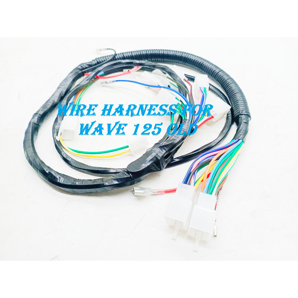 MOTORCYCLE WIRE HARNESS - WAVE 125 OLD (S) | Shopee Philippines