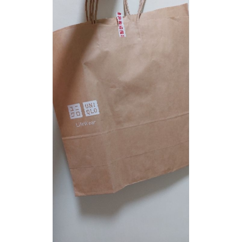 Uniqlo Paper Bag (Big) | Shopee Philippines