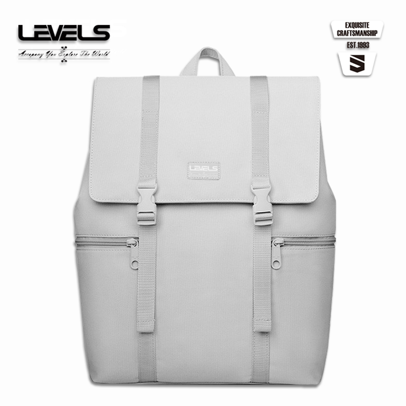 LEVELS 15.8Inch Backpack For Women Korean Style Casual School Bag ...