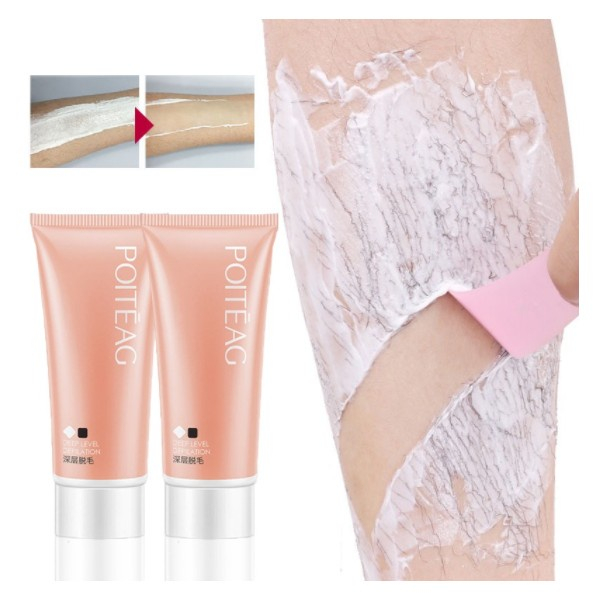Painless Hair Removal Cream Gentle Non-irritating Wax Hair Removal ...