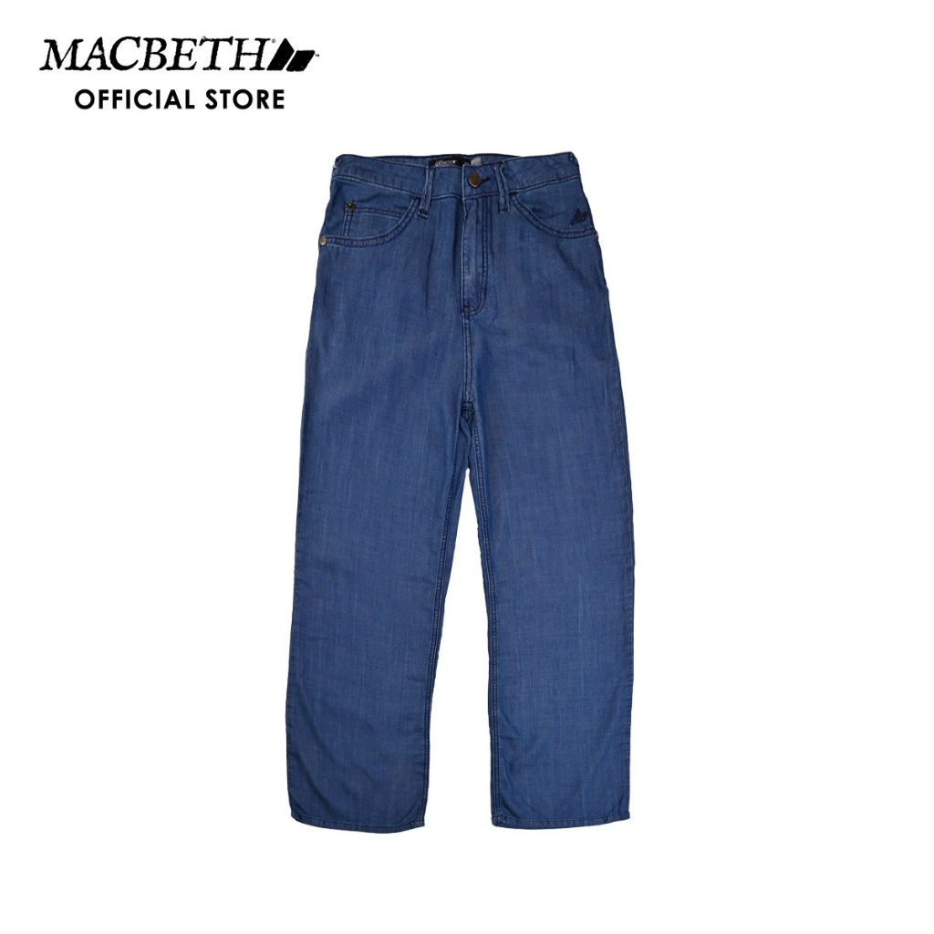 Lady Macbeth Denim Pants - HIGH WAIST WIDE LEG ( SALE ) | Shopee ...