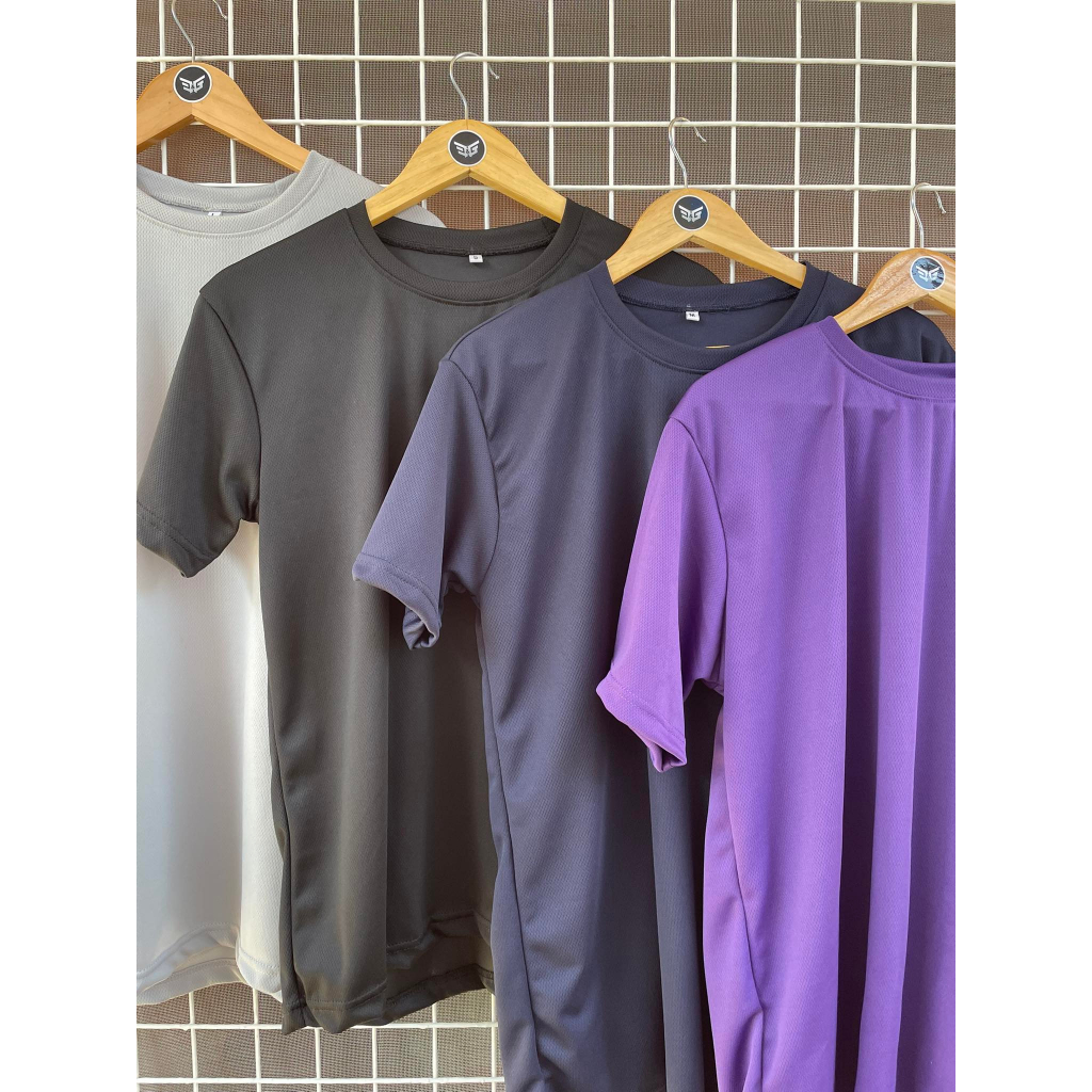 E&G Activewear Men's Round Neck Breathable Dri Fit Shirt Sports ...