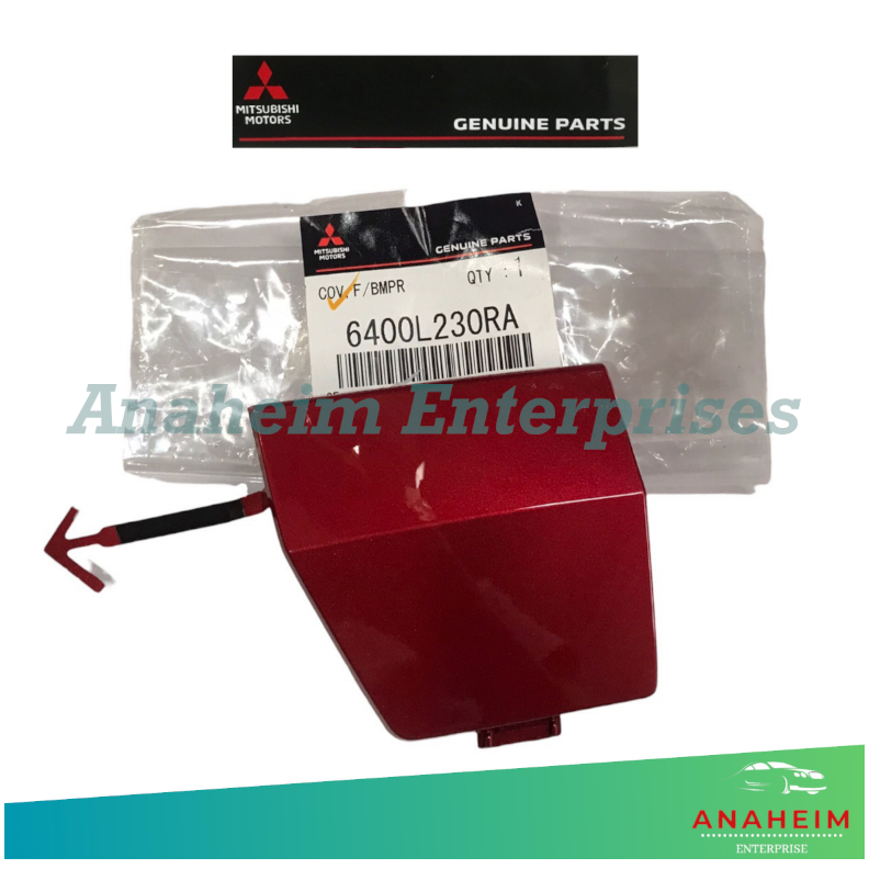 Mitsubishi Xpander GLS GLX 2023 - 2025 Tow Hook Cover (Metallic Red ...