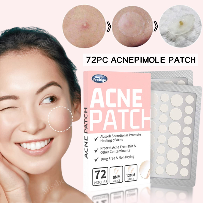 72PCS Acne Pimple Repair Patch Waterproof Acne Patch Blemish Treatment ...