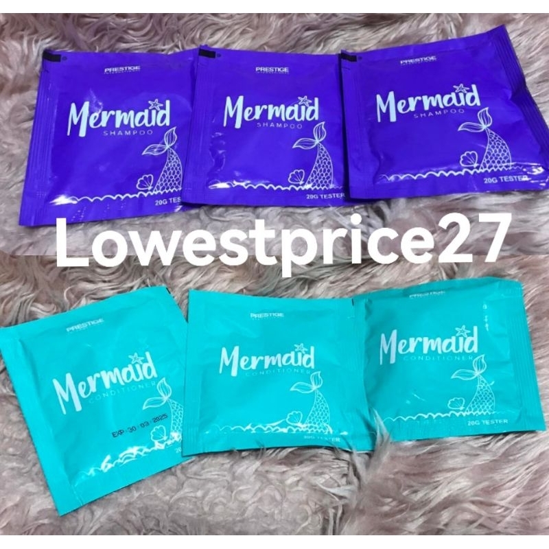 PRESTIGE MERMAID SHAMPOO OR CONDITIONER WITH FREEBIE | Shopee Philippines
