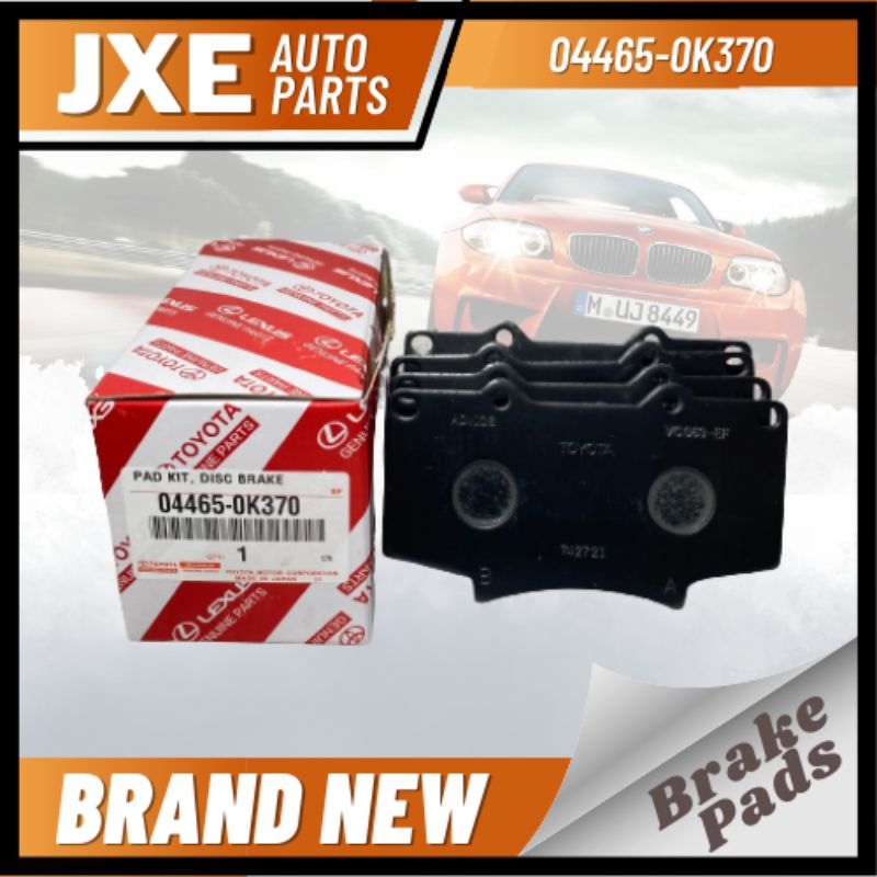 Toyota Ceramic Brake Pads for Fortuner,,Land Cruiser,Tundra,Lexus ...