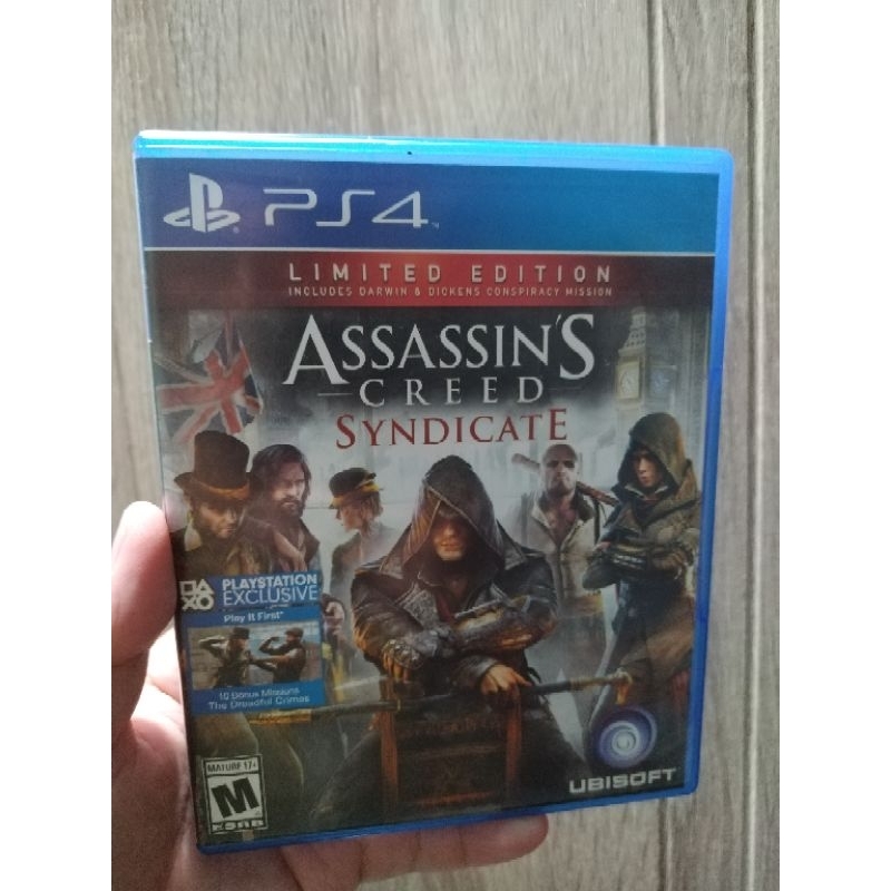 AC Assassins Creed Syndicate Limited Edition PS4 Game (Used) | Shopee ...