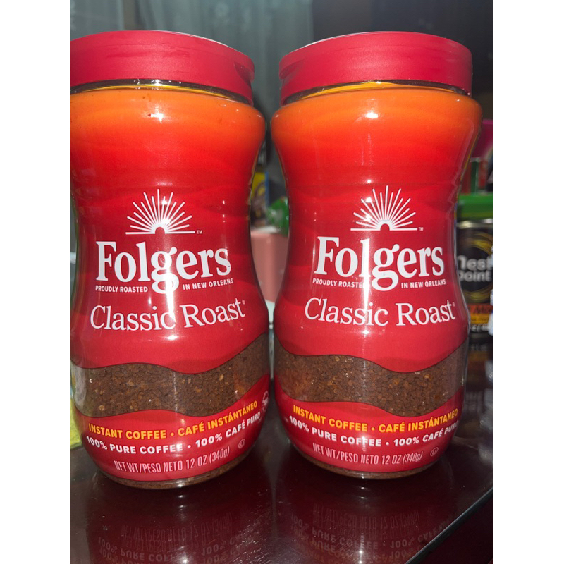 Folgers Classic Roast Instant Coffee 340g | Shopee Philippines