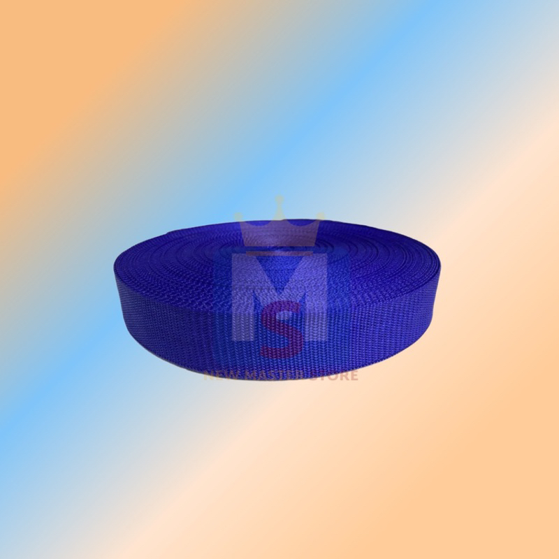 NYLON DOUBLE PLAIN STRAP / WEBBING - Double Plain 50yards for bags ...