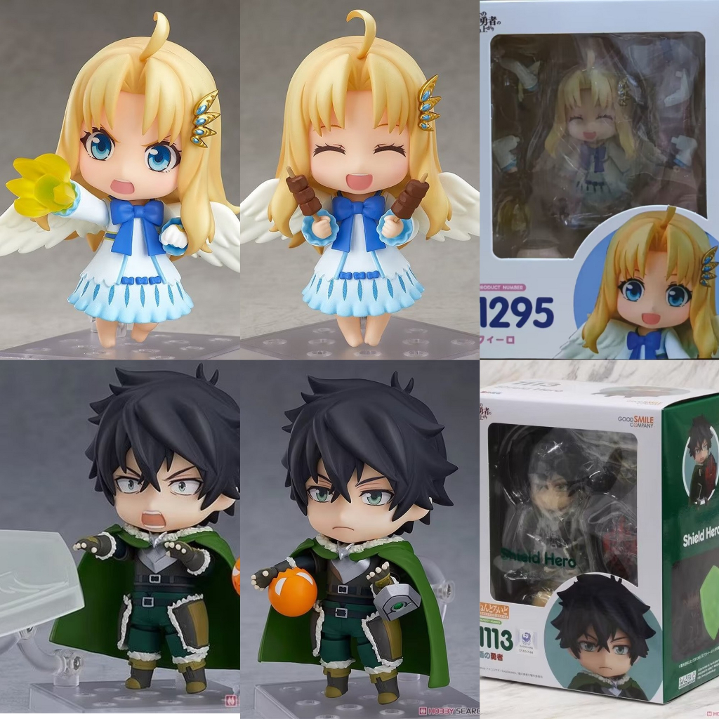 Nendoroid The Rising of the Shield Hero #1113 Shield Hero #1295 Filo ...