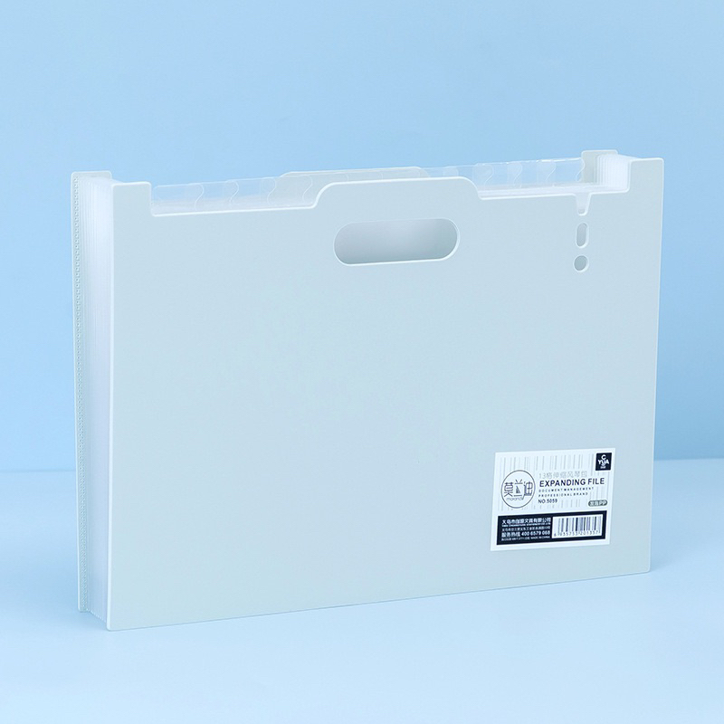 A4 Size 13 Pockets Accordion Expanding Expandable Document File Folder Envelope Organizer