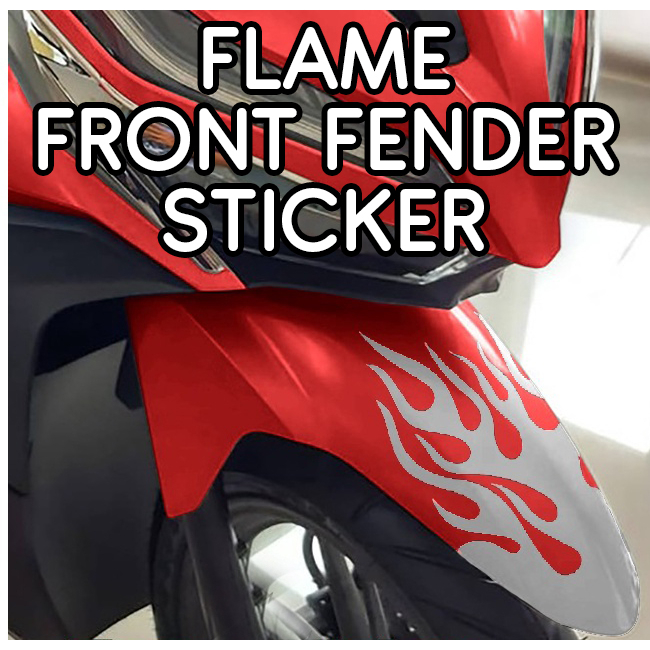 HONDA CLICK 125i / 150i FRONT FENDER VINYL STICKER | Shopee Philippines
