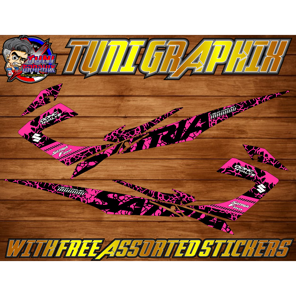 Suzuki Raider 150 Reborn Decal Stickers ( SATRIA DESIGN) | Shopee ...