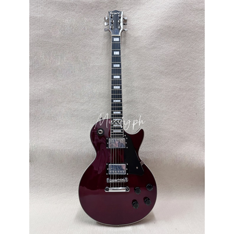 Knight Brand Les Paul 4 Humbucker Electric Guitar With Free Setup ...