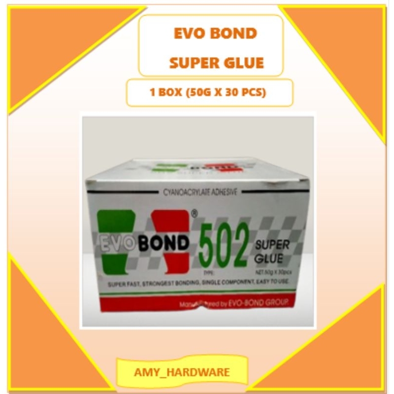 Evo Bond 502 Super Glue( per piece ) | Shopee Philippines