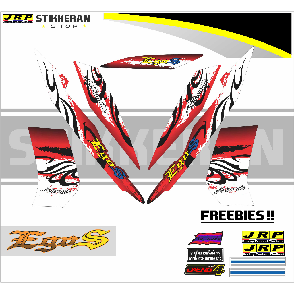 MIO 4 EGO SOLARIS STOCK DECAL | Shopee Philippines