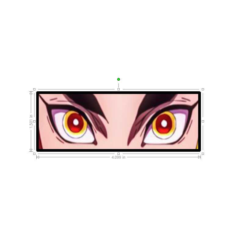 Demon Slayer Hashira Eyes Waterproof Vinyl Sticker SOLD PER PIECE ...