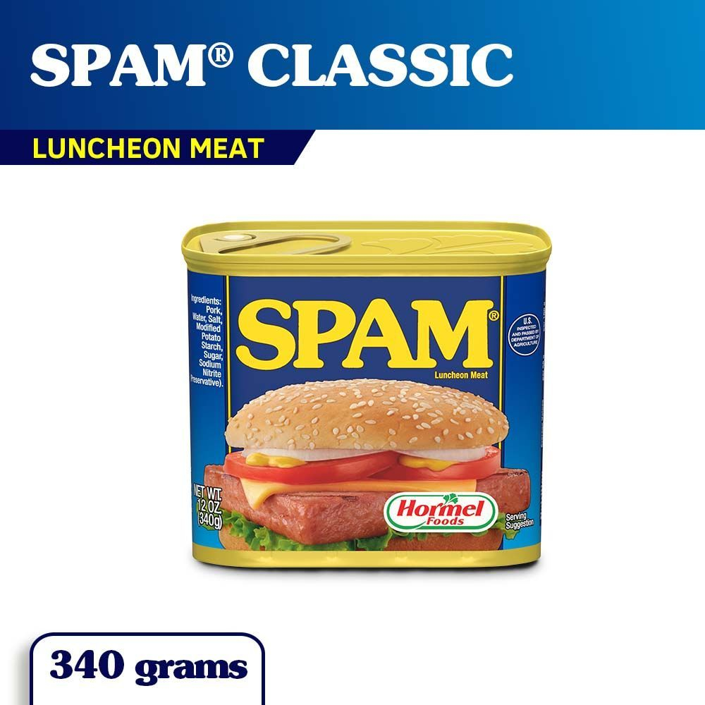 Spam Classic Luncheon Meat 340G | Shopee Philippines