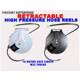 Retractable Hose Reel Wall or Ceiling Mount sold per piece Air and Hi ...