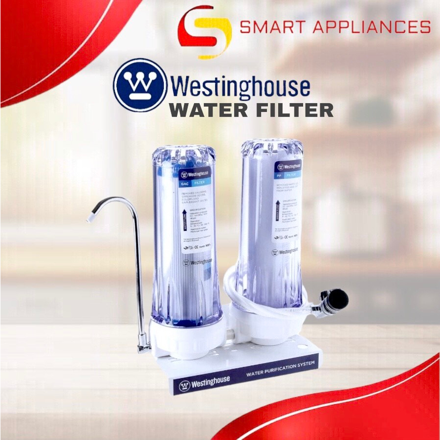 2 Stage WHWWPS105A2 Water Purification System (GAC & PP filter ...