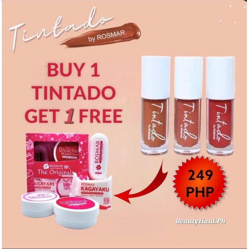 Rosmar Tintado Lipstick Free The Originals 10x Whitening | Shopee ...