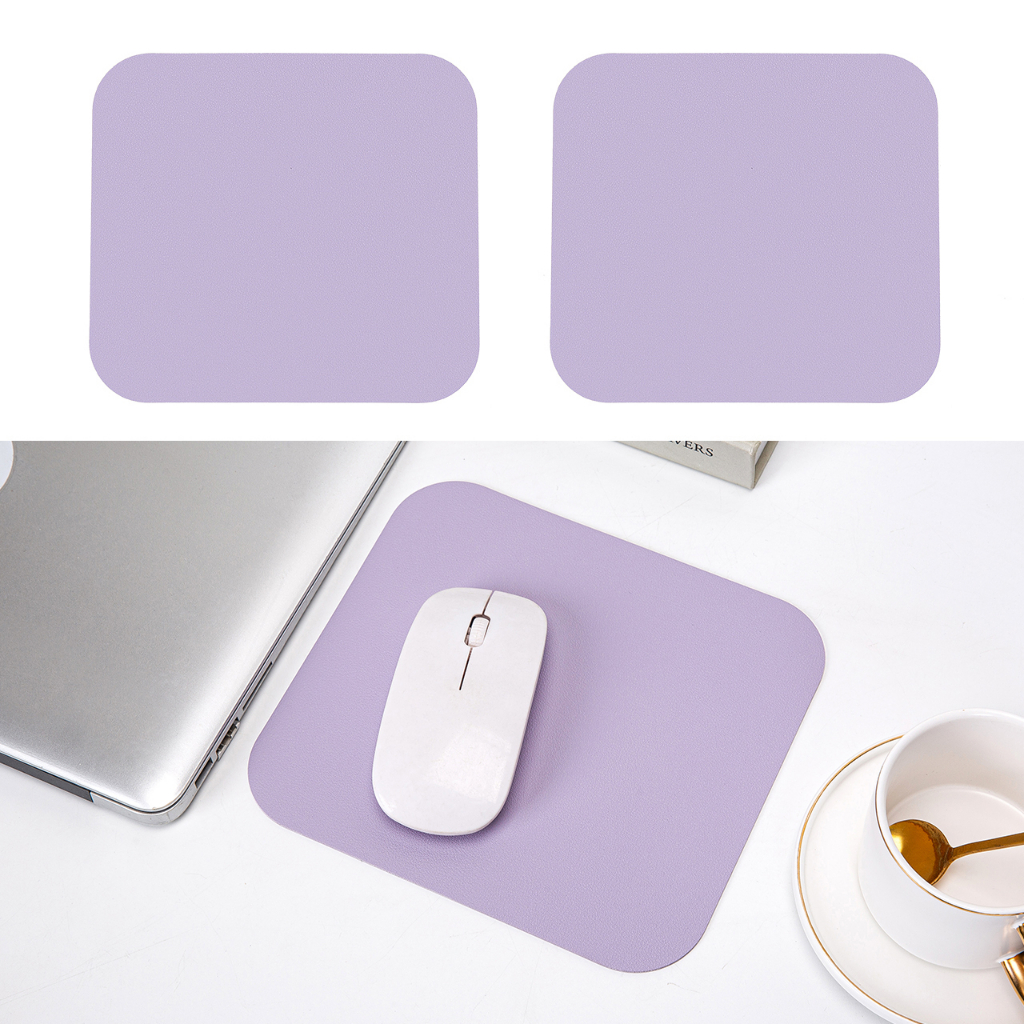 Two Tone Mouse Pad Leather Mouse Pad Double Sided Mouse Pad Large Mouse ...