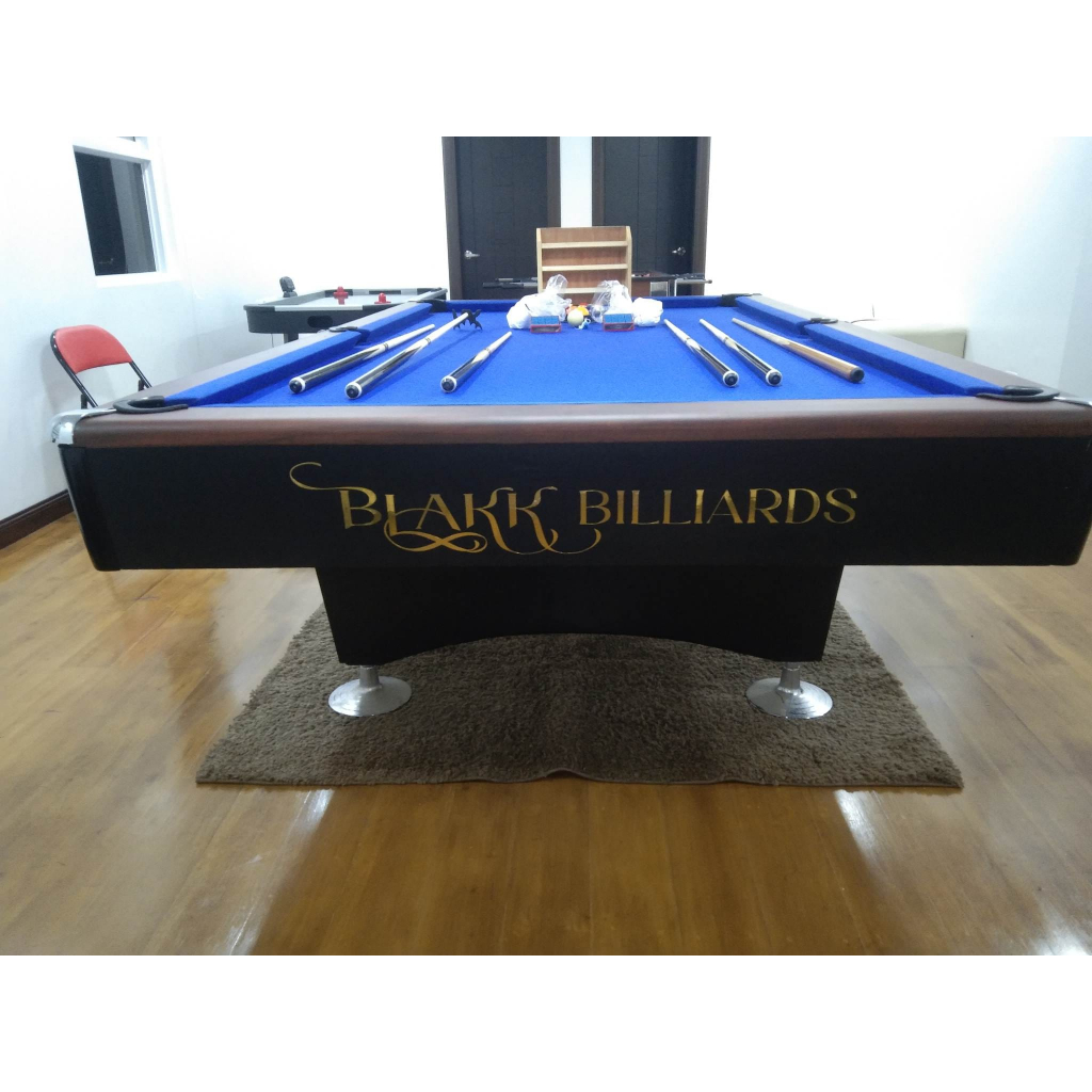 1 SET BLAKK BILLIARD TABLE (MAXIMA 7 INSP.)/ BILLIARD TABLE COMPLETE ...
